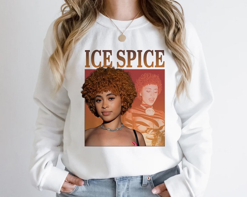 Ice Spice Png, Ice Spice T Shirt Design PNG Instant Download 300 Dpi ...