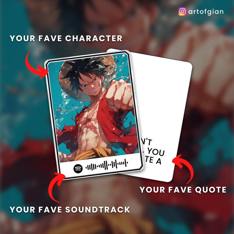 Personalised Spotify Card, Pokemon Trading Card, Gift Anniversary ...