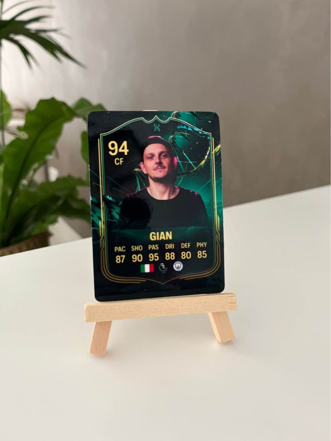 Custom Fifa FC 24 Card TCG, Invitation Gift Anniversary Valentines ...