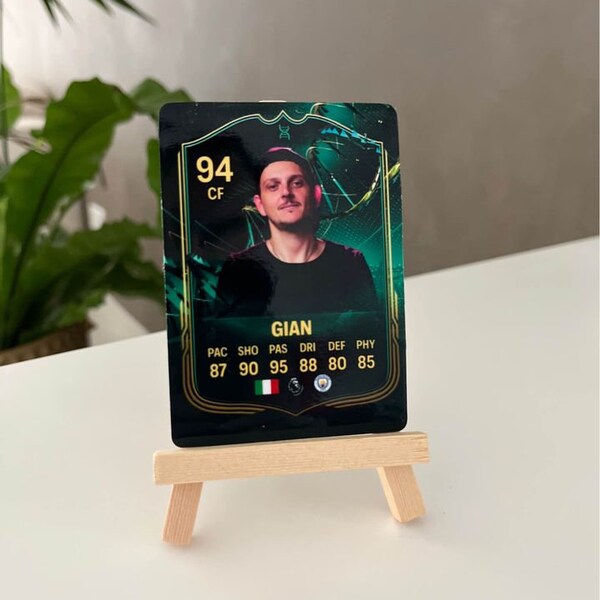 Fifa Card Template - Etsy