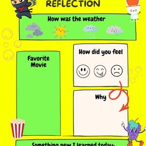 Kids Feelings Chart, Printable Kids, Activity for Young Kids, Kids ...