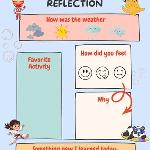 Kids Feelings Chart, Printable Kids, Activity for Young Kids, Kids ...