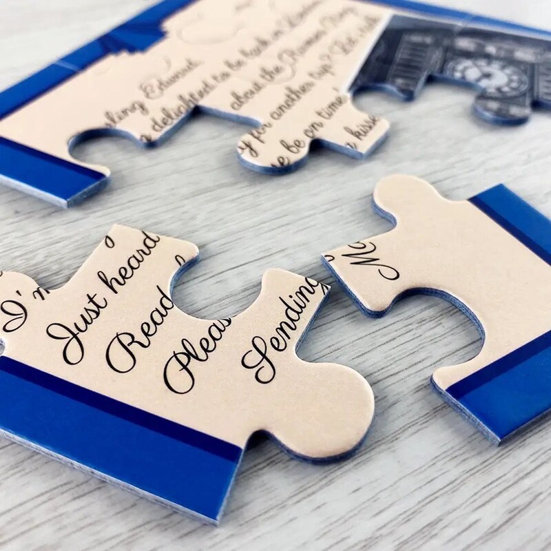 Puzzle Invitation - Etsy