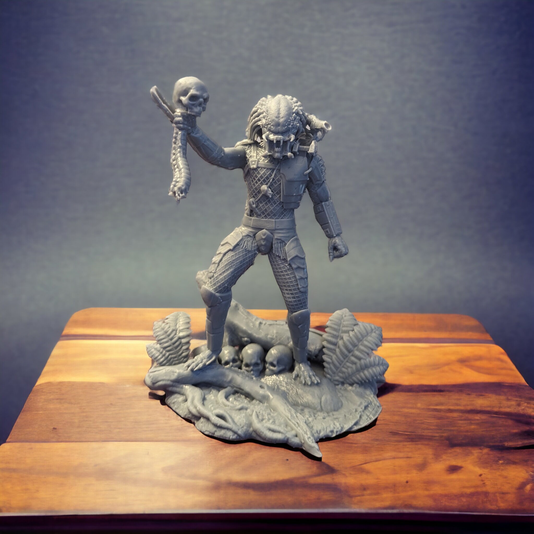 Predator Model, Highly Detailed, Skull in Hand, Aliens Vs Predator ...