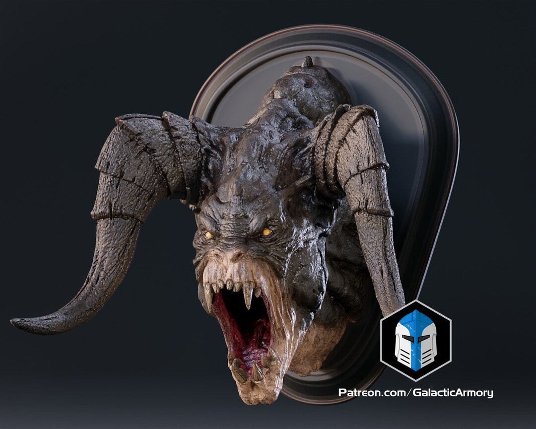 1.1 Scale Deathclaw Trophy Head, Fallout Game Prop, Full Scale Model - Etsy