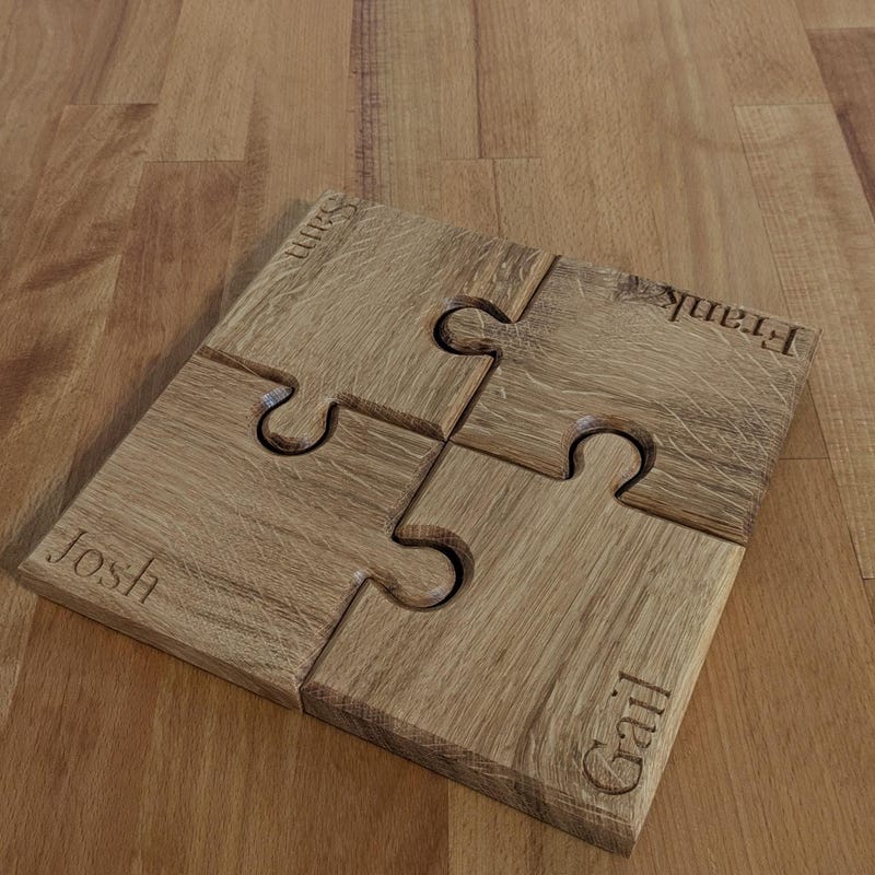 Oak Wood Placemat - Etsy UK