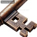 Mystical Key Clipart Antique Key Printable Art Rustic Gate Key Clipart ...
