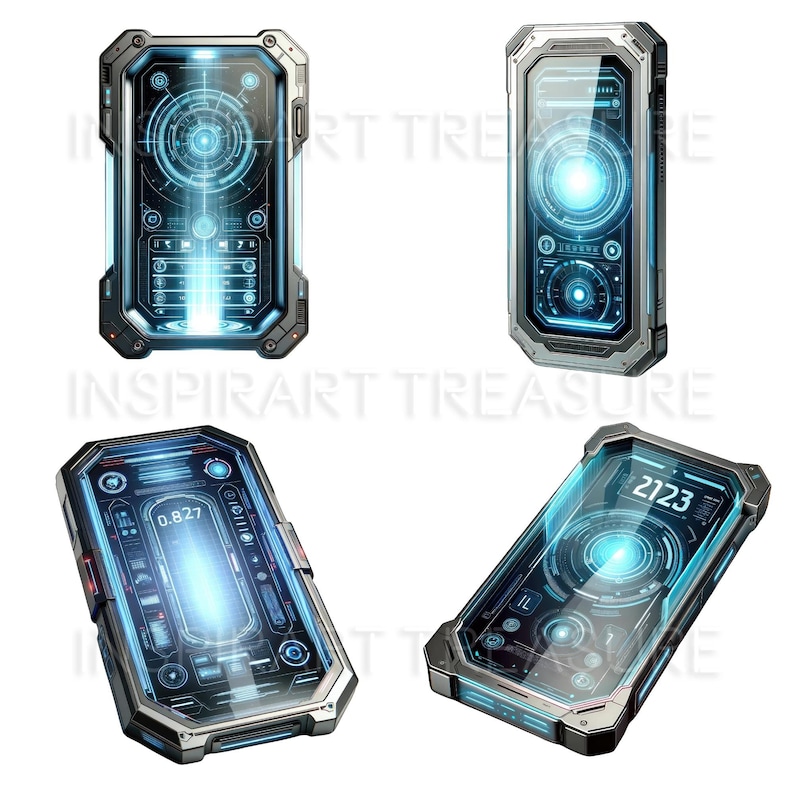 Sci-fi Device PNG, Futuristic Communicator, Sci-fi Mobile Design ...