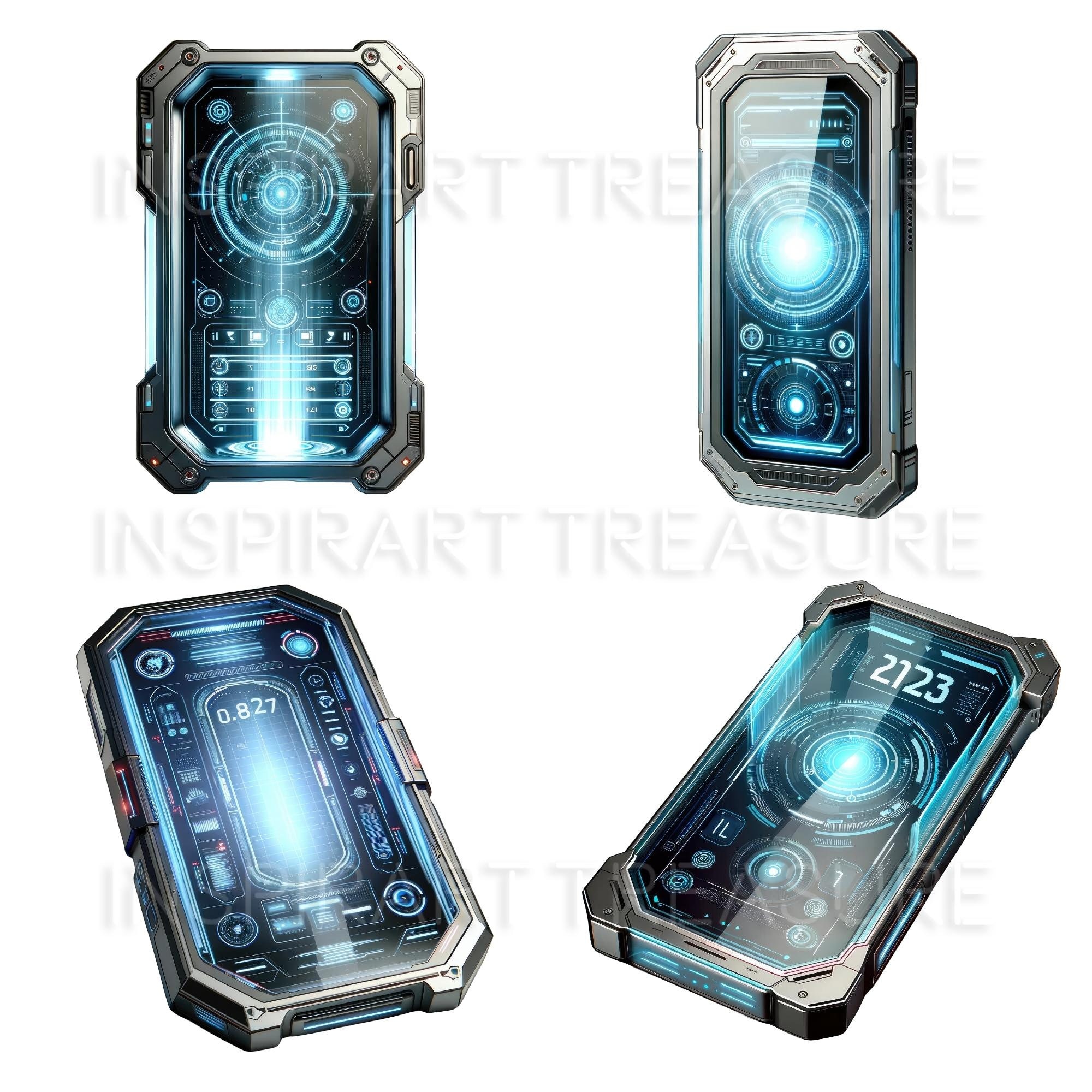 Sci-fi Device PNG, Futuristic Communicator, Sci-fi Mobile Design ...