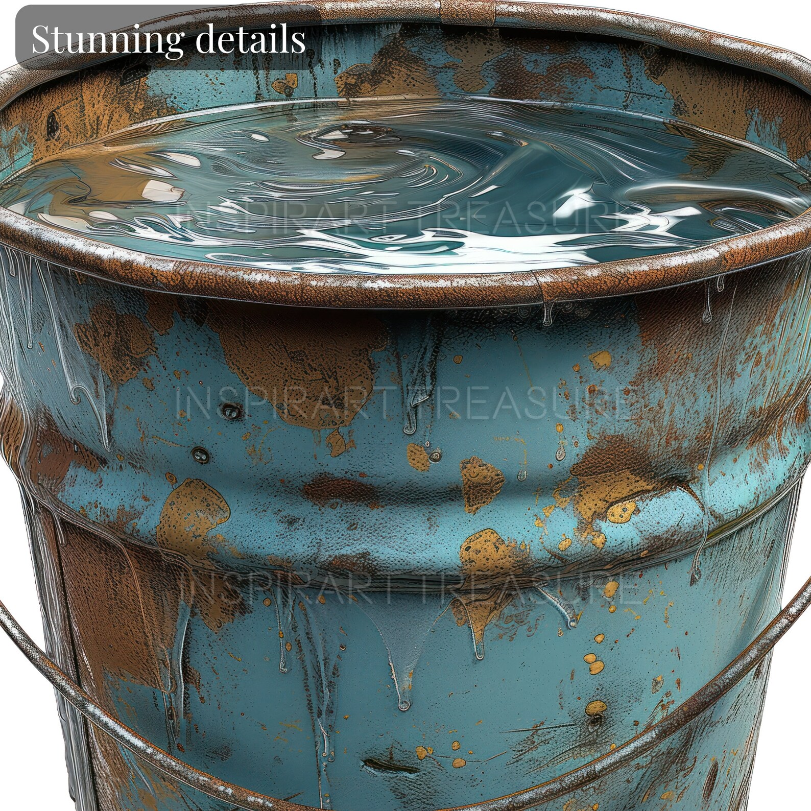 Building Bucket Clipart, Sand Bucket, Water Bucket, Dirt Bucket, Dnd ...