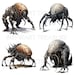 Whimsical Insect Clipart, Cosmic Alien Illustrations, DIY Crafts ...