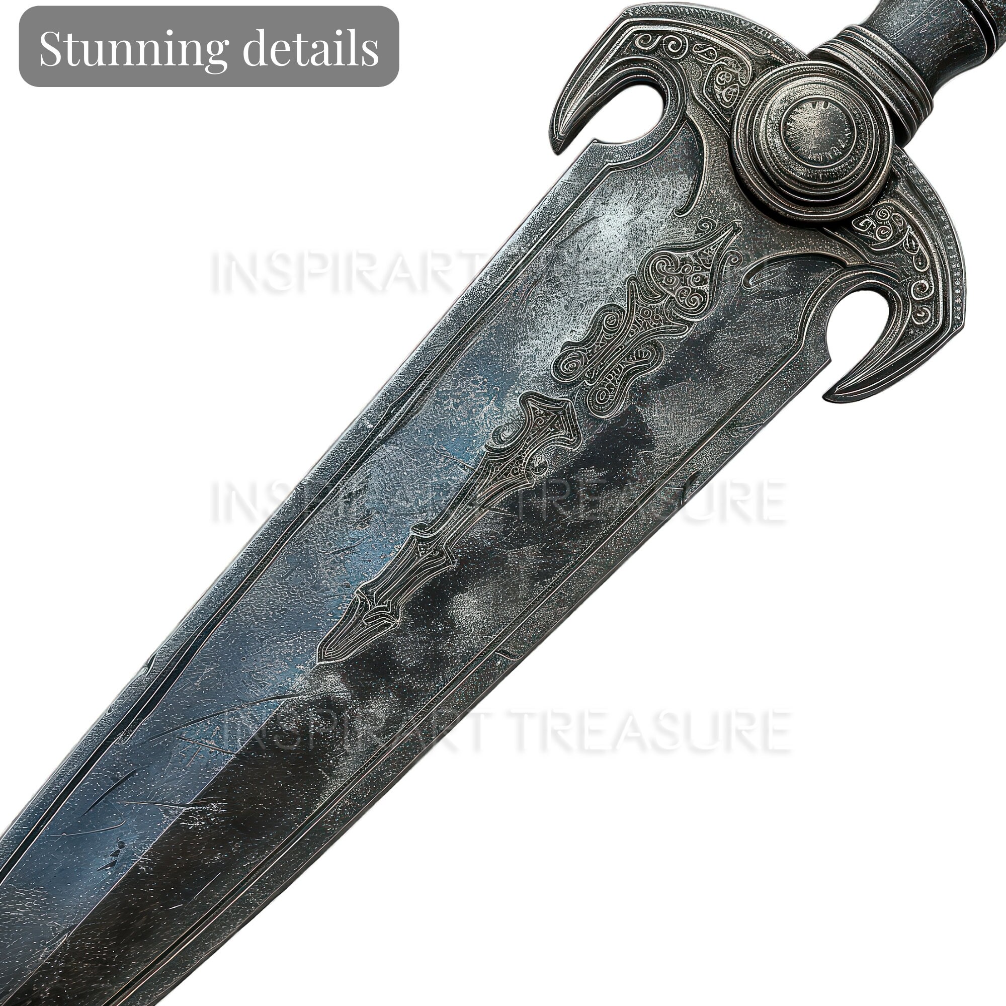 Fantasy Dagger Clipart Bundle, Medieval Dagger Designs for DIY Projects ...