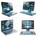 Holographic Computer Clipart Futuristic Gadgets Spaceship Junk Journal ...