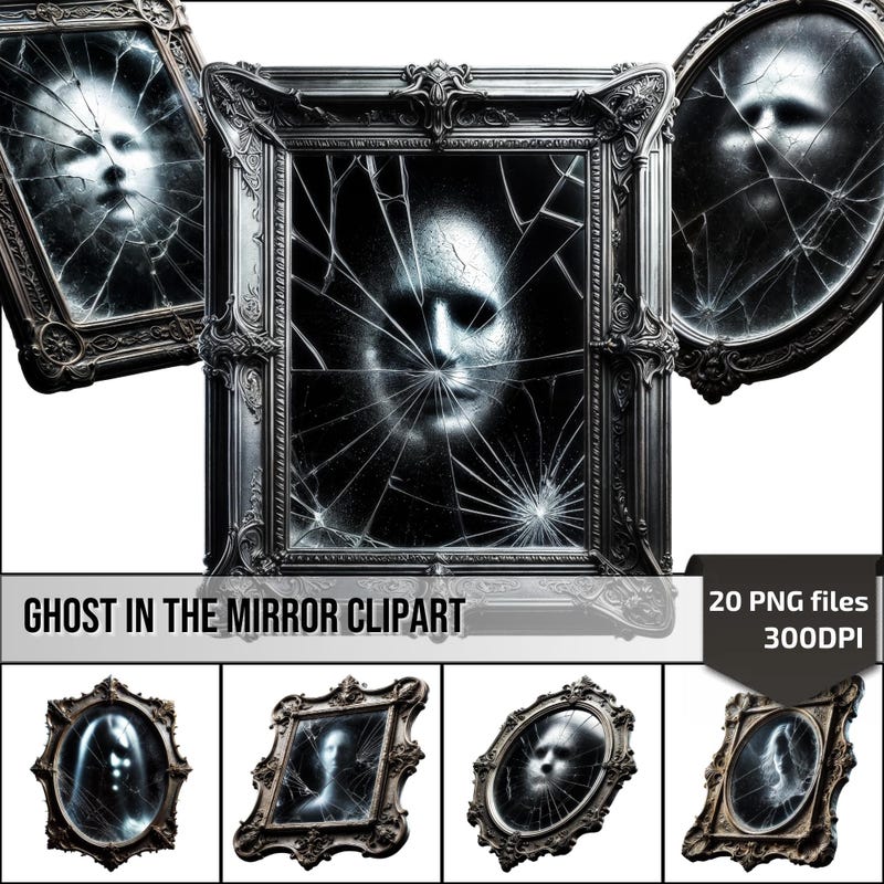 Ghost in the Mirror - Etsy