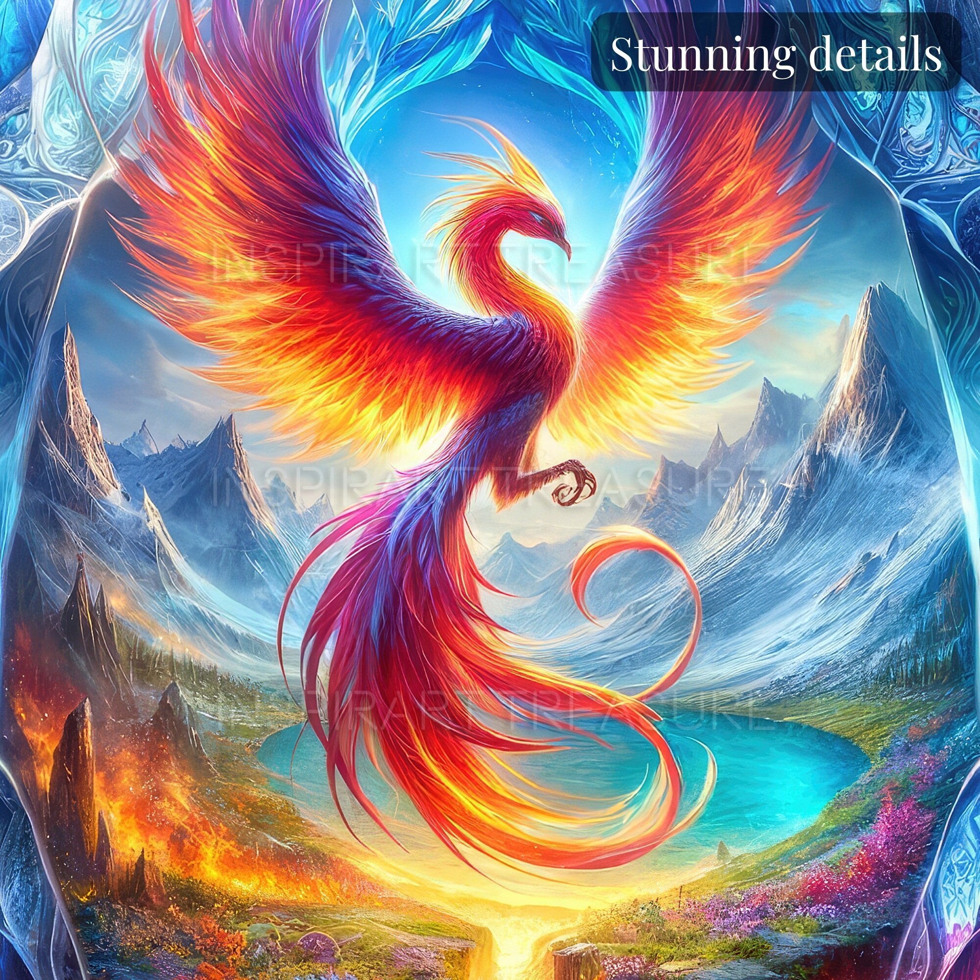 Mythical Creatures Clipart, Crystal Gemstones PNG, Enchanting Fantasy ...