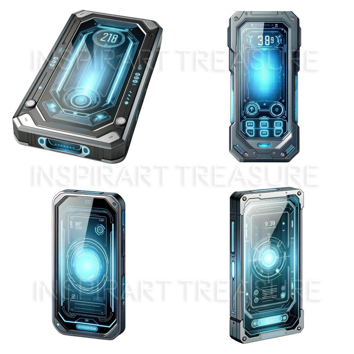 Sci-fi Device PNG, Futuristic Communicator, Sci-fi Mobile Design ...