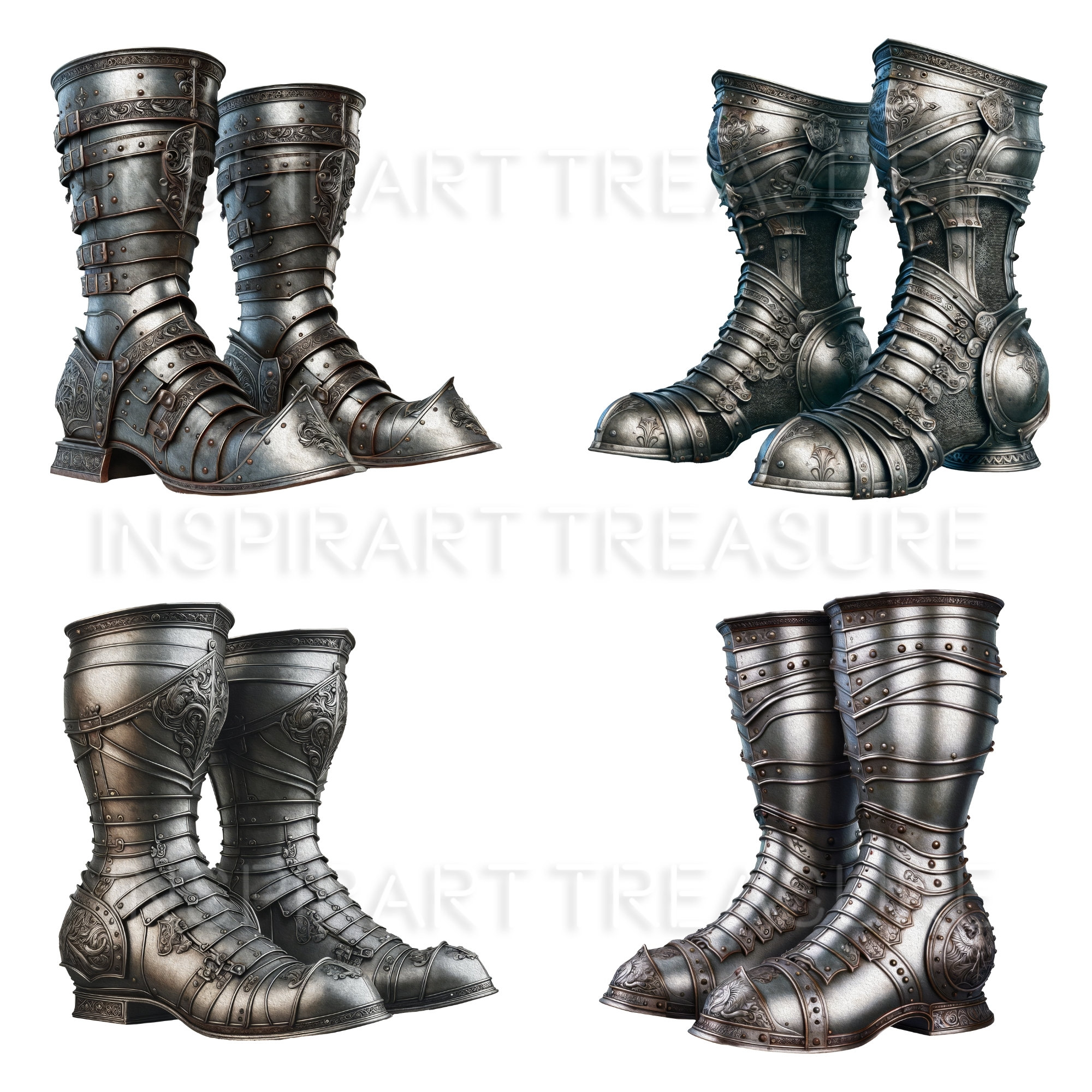 Plate Armor Boots Clipart Armored Boots Clipart Medieval Knight Armor ...