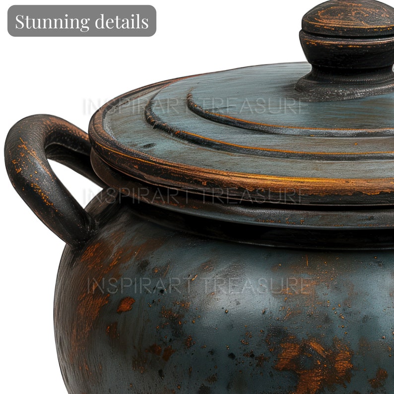 Vintage Cooking Pot Clipart, Dnd Accessories Adventurer Kit, Perfect ...