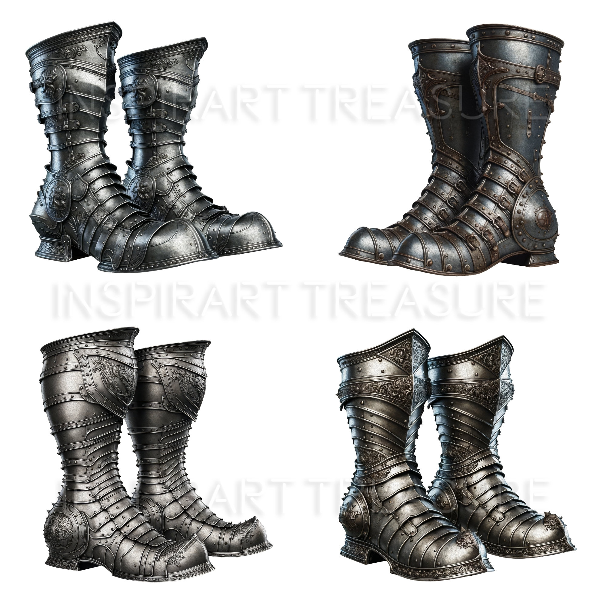 Plate Armor Boots Clipart Armored Boots Clipart Medieval Knight Armor ...
