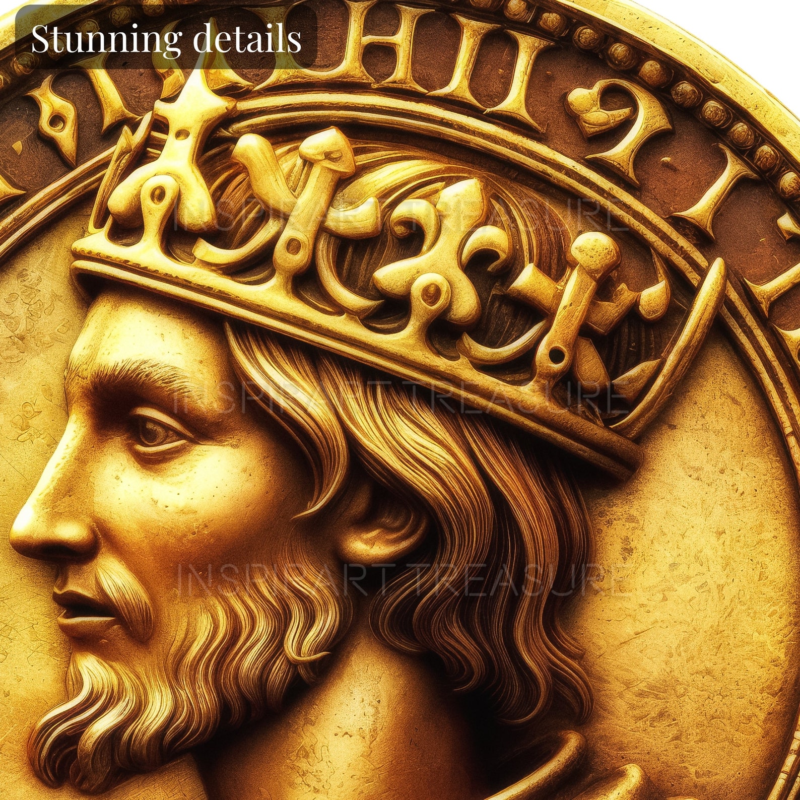 Fantasy Gold Coins Clipart, DND Coins Gold PNG Fantasy Currency Art ...