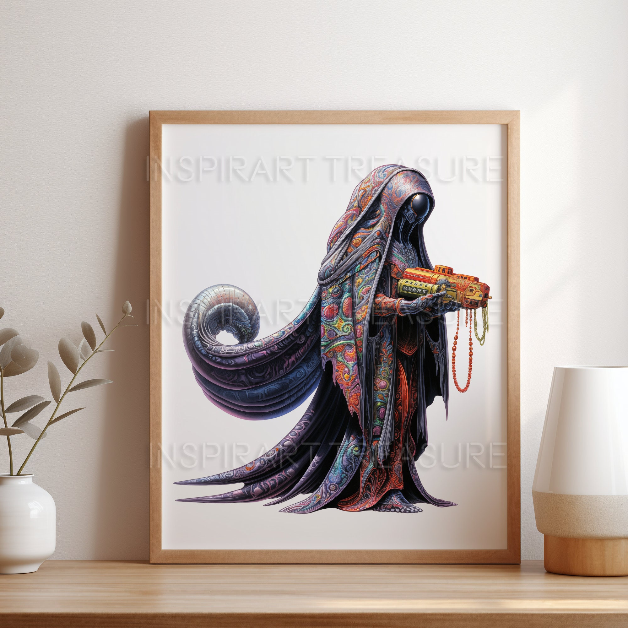 Whimsical Alien Creature Clipart, Cosmic Alien Illustrations, DIY ...