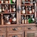 Magic Potion Apothecary Cabinet Clipart, Witchcraft Kit Scrapbook Paper ...