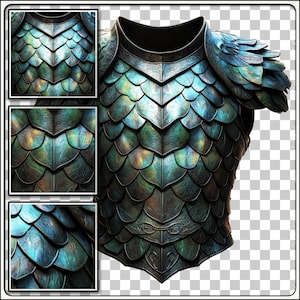 Hydra Knight Armor Set Knight SVG PNG Epic Battle Fantasy Gear Clipart ...