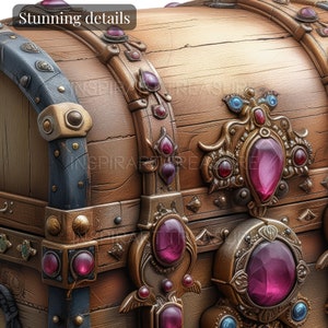 Fantasy Jewellery Box Clipart, Fairy Jewelry Box Fantasy Gift Box ...