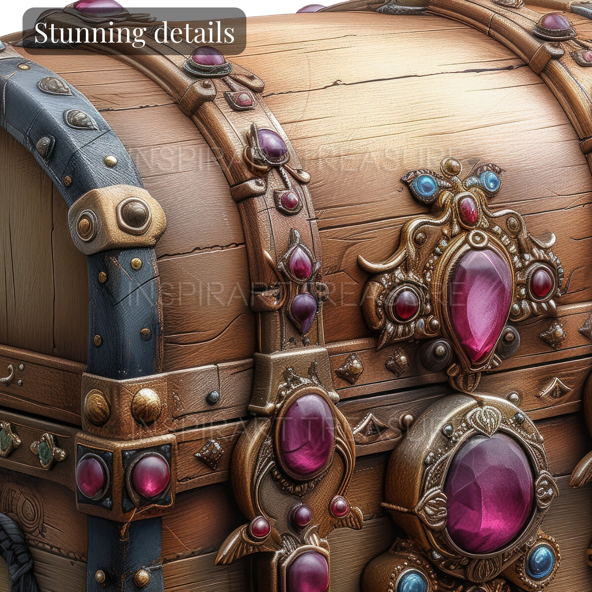 Fantasy Jewellery Box Clipart, Fairy Jewelry Box Fantasy Gift Box Floral Box DIY Projects and ...