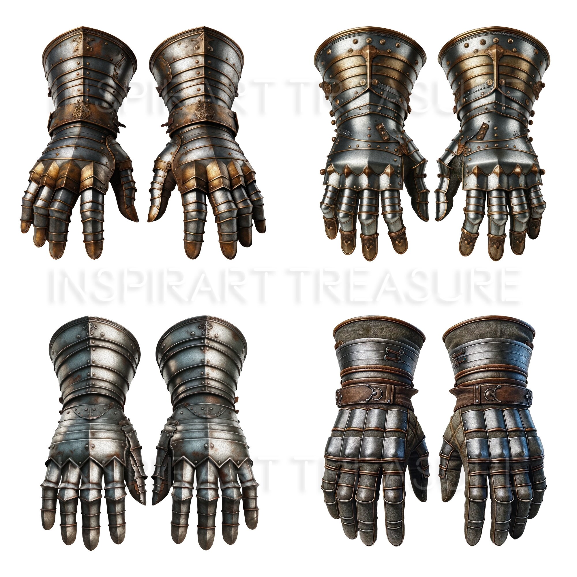 Plate Armor Gloves Clipart Armored Gauntlet Clipart Medieval Knight ...