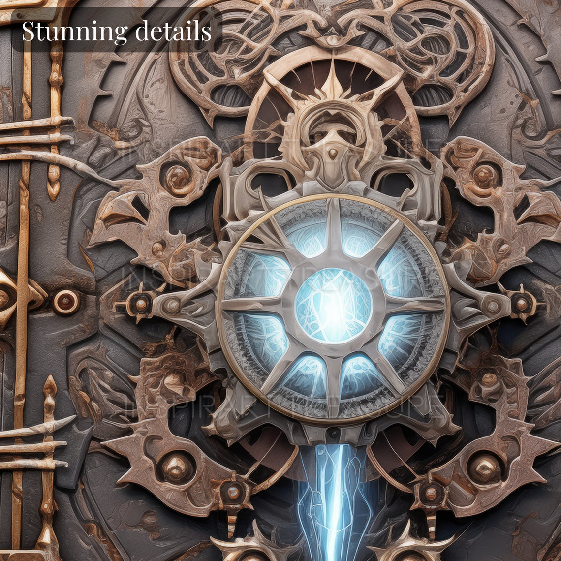 Printable Magic Spellbook 04, Fantasy Witchcraft Clipart, Digital ...