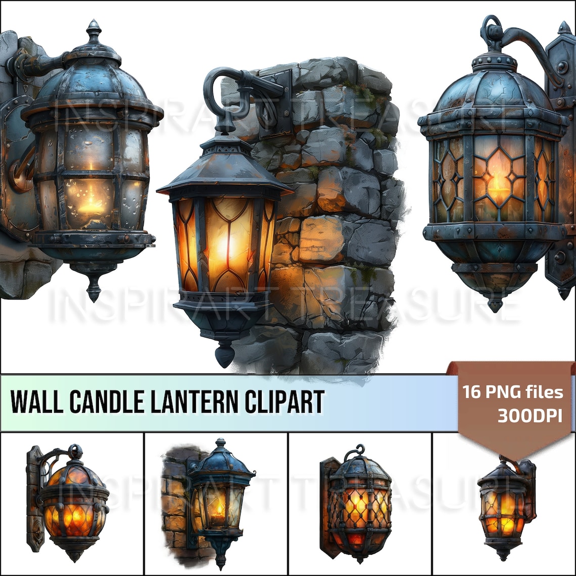 Wall Lamp Clipart Wall Candle Holder Lantern Clipart Artwork Lighting ...
