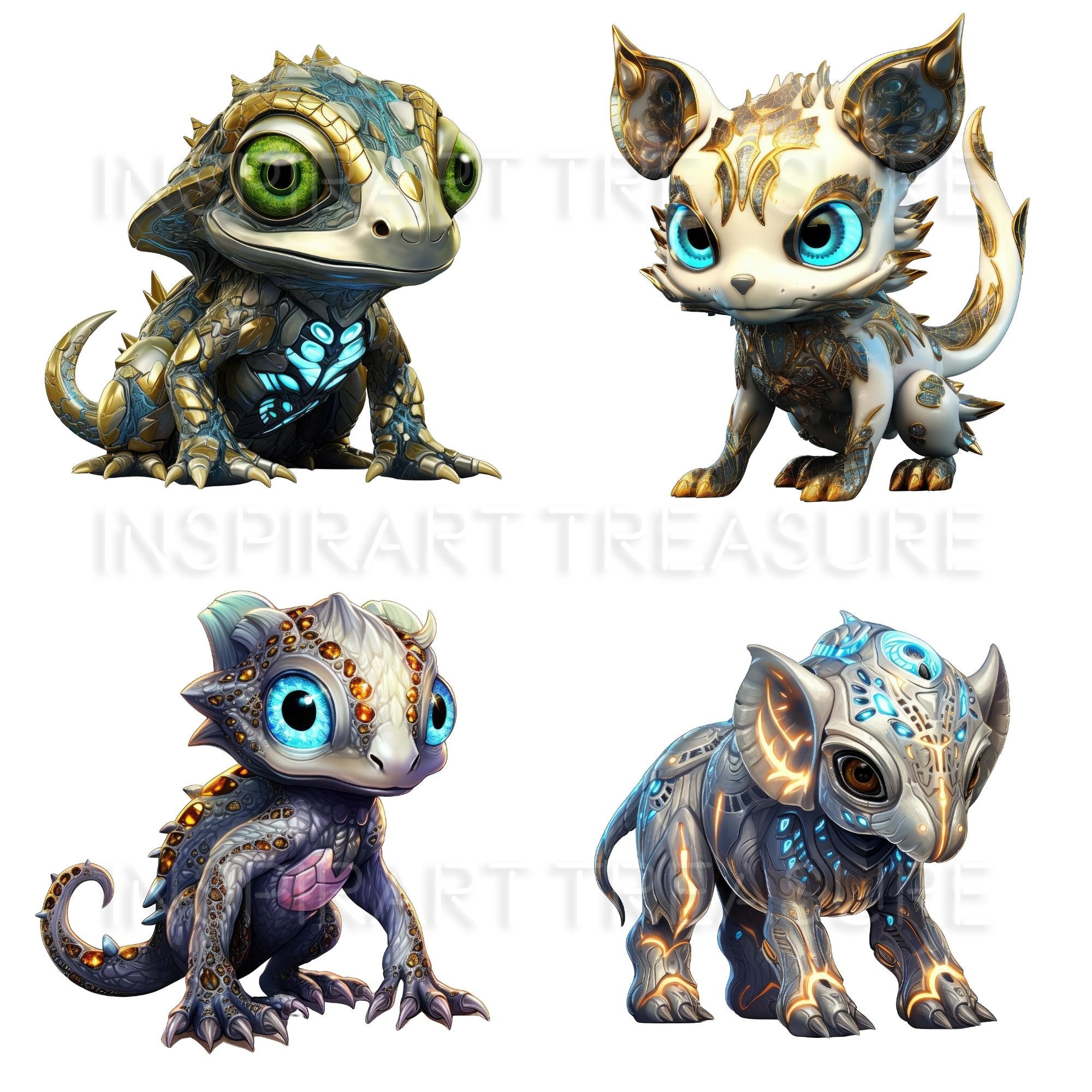 Fantasy Animal, Paradise Wildlife, Enchanting Fantasy Creature ...