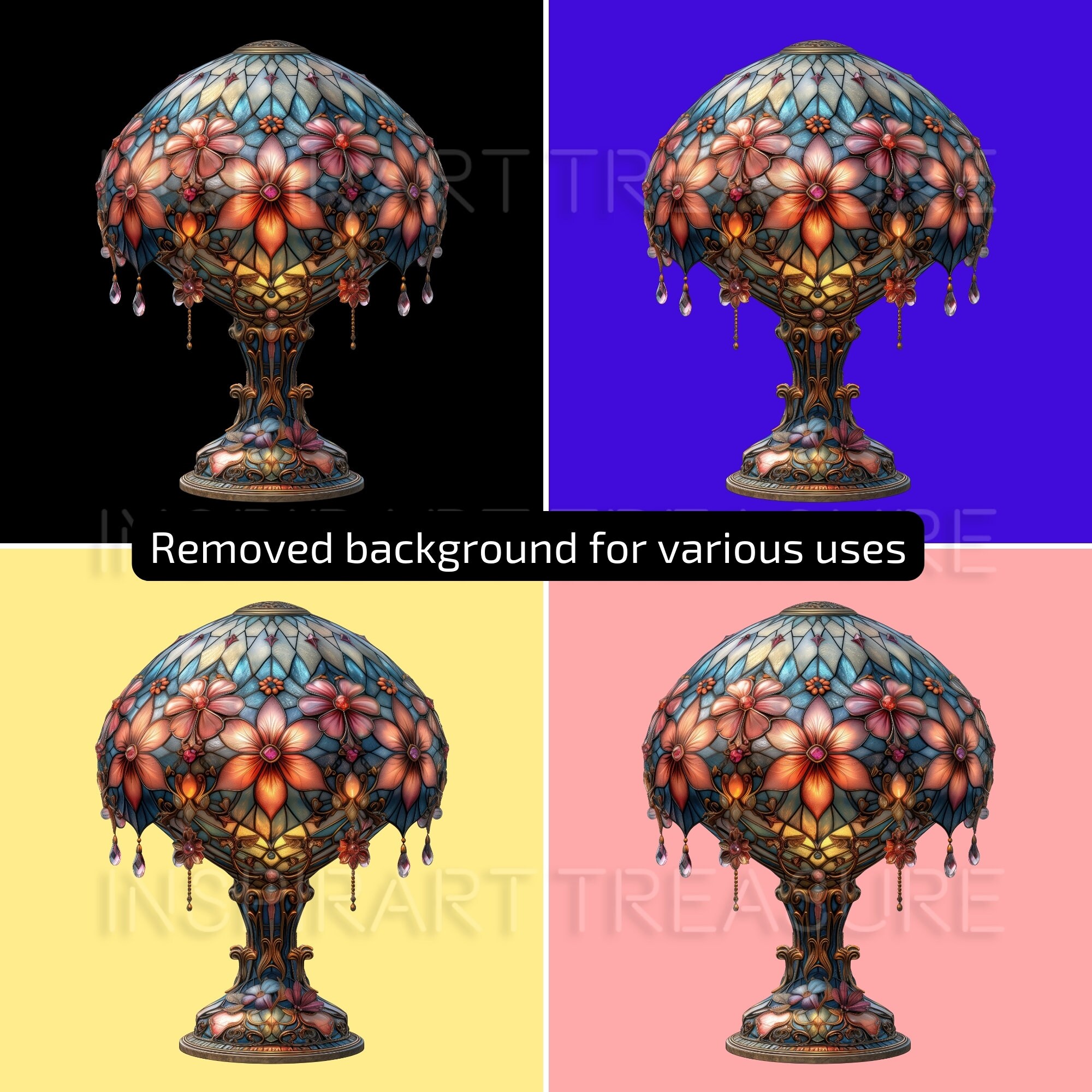 Fairy Lamp Clipart, Fantasy Desk Lamp Lantern PNG for DIY Projects Nad ...