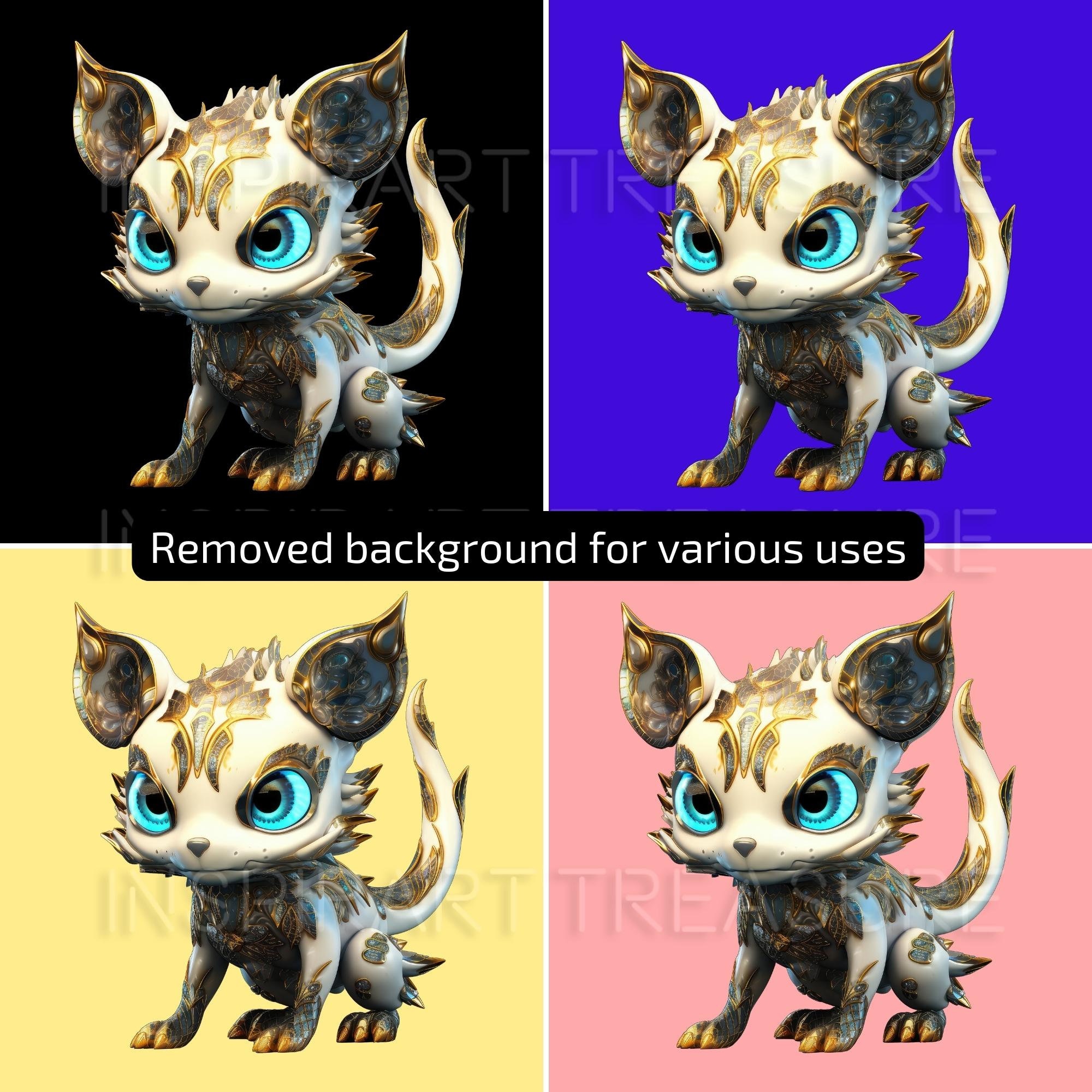 Fantasy Animal, Paradise Wildlife, Enchanting Fantasy Creature ...
