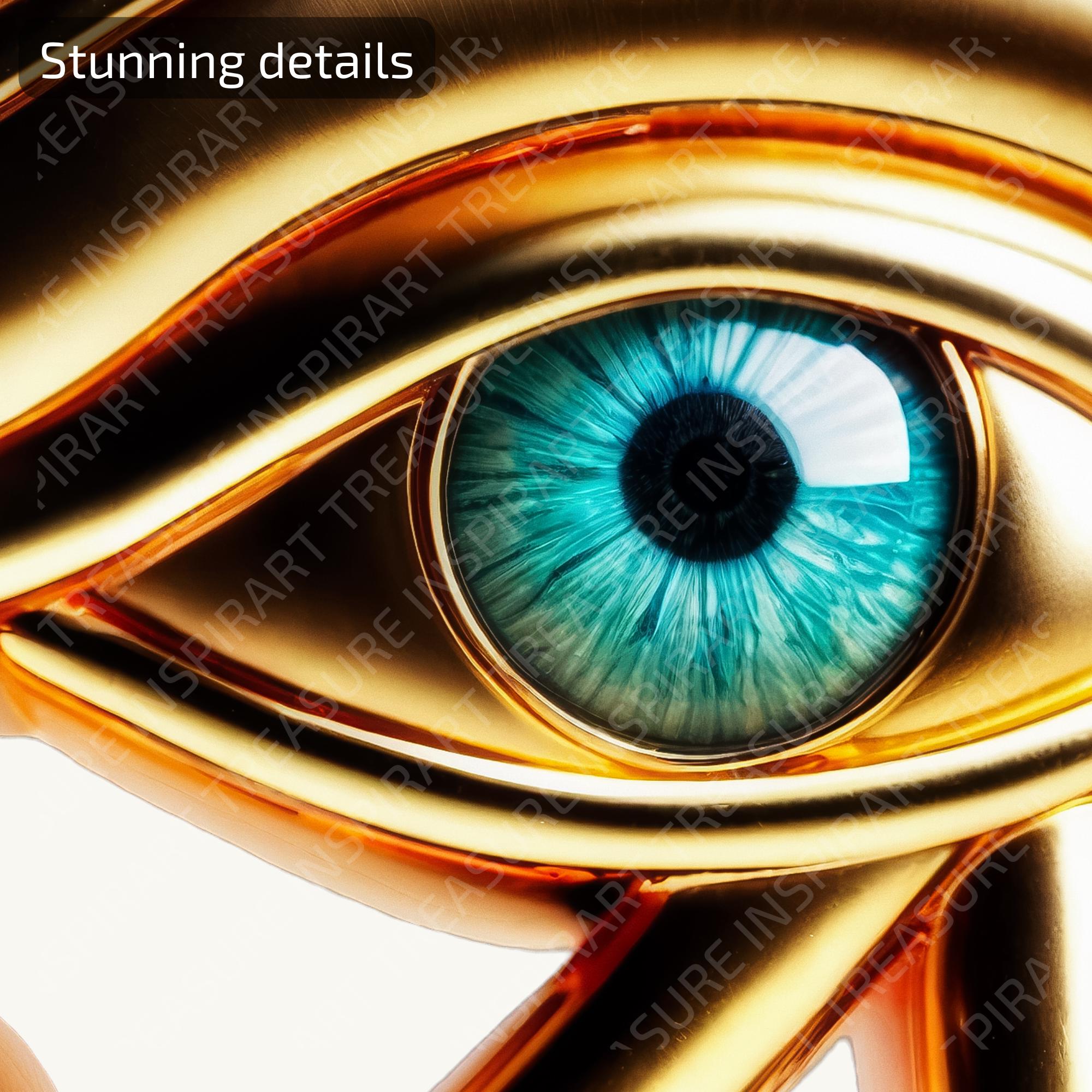 Eye of Horus PNG Iron Gold Eye of Horus Silver Ancient Egyptian ...