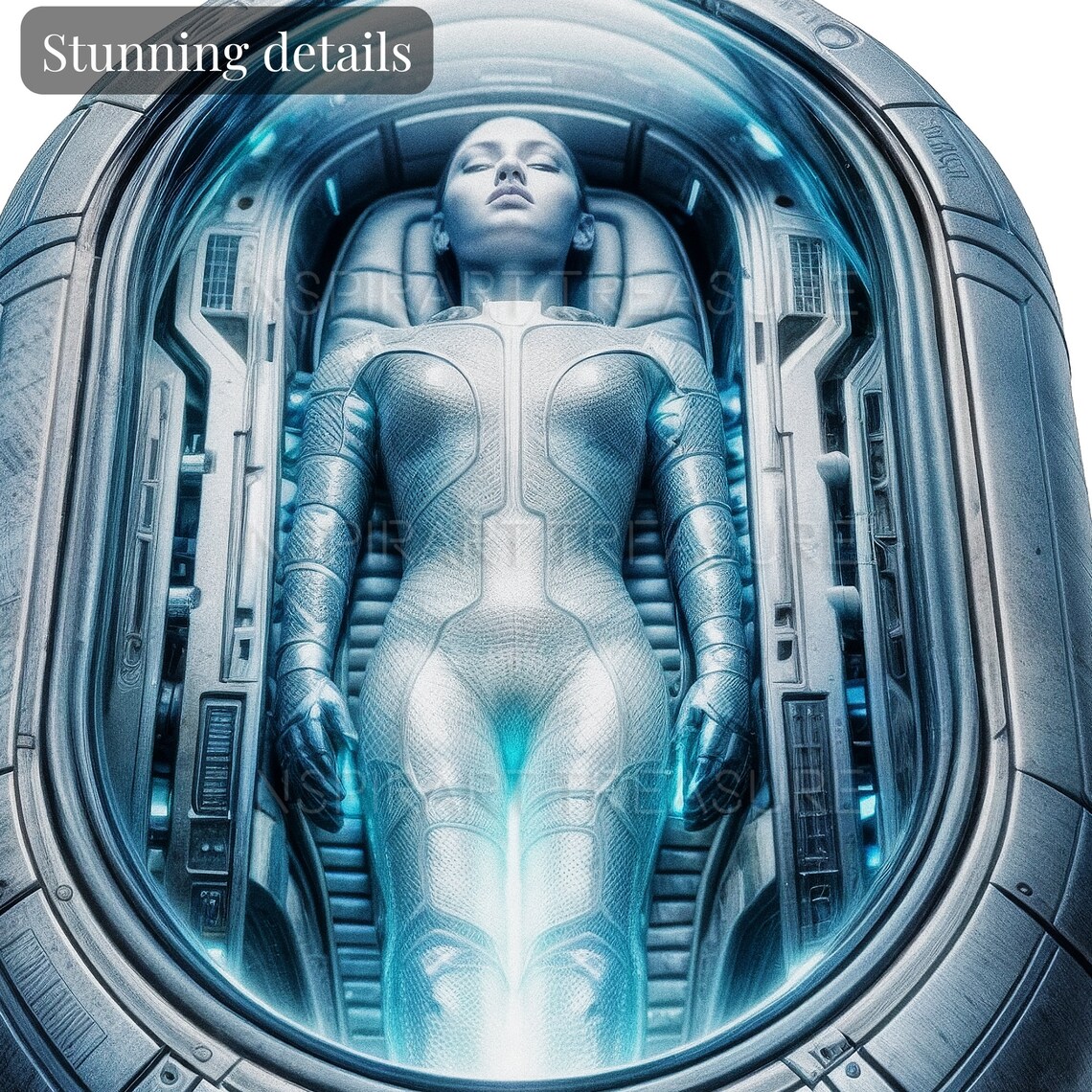 Cryogenic Sleep Pod PNG Clipart Sci-fi Cryopod Stasis Chamber ...