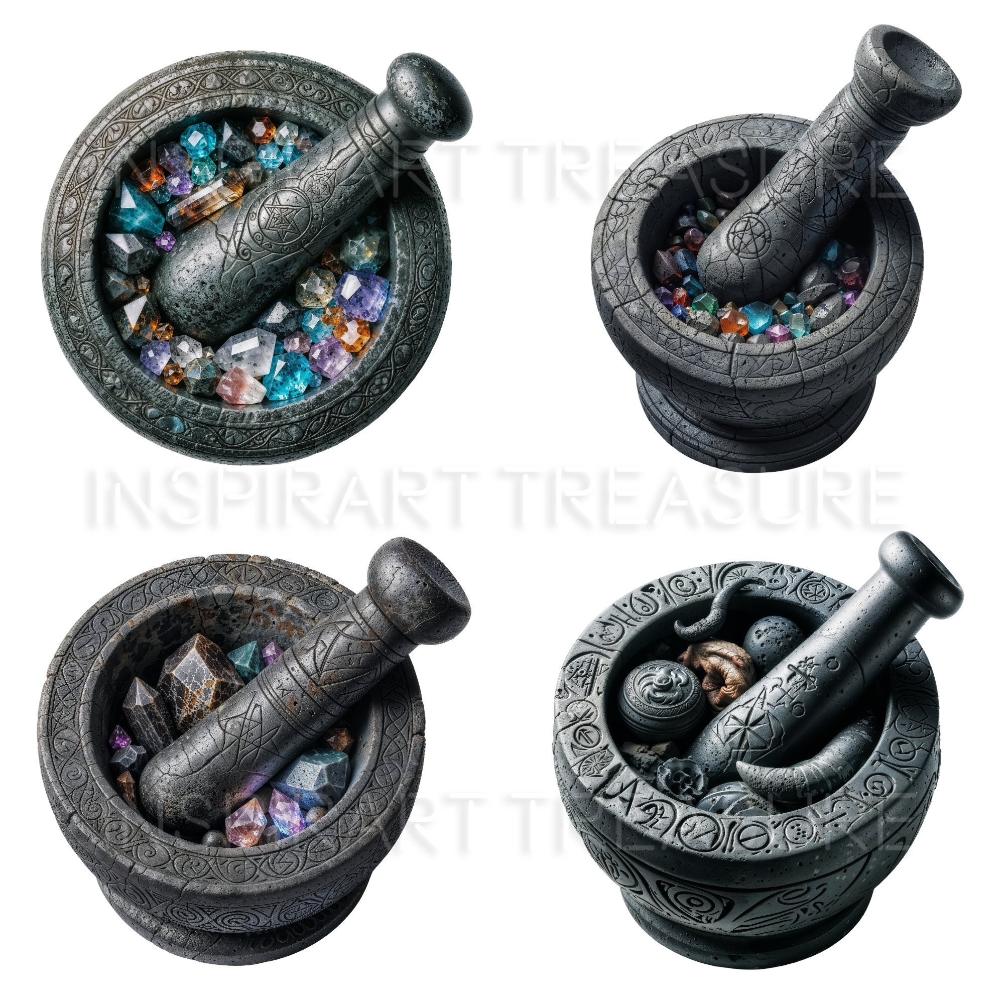 Black Antique Mortar and Pestle PNG Clipart, Apothecary Witch Tool ...