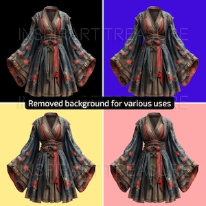 Cloak Medieval Wizard Robe Clipart, Priest Habit Magic Ceremonial Robe ...