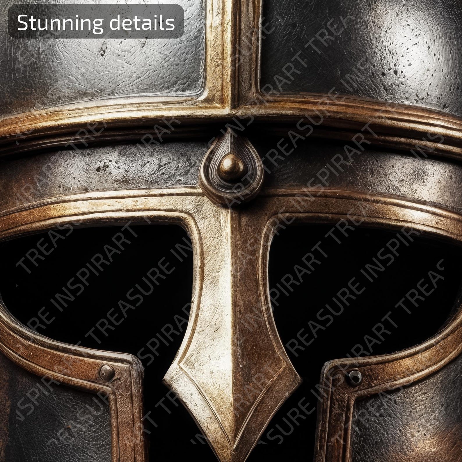 Fantasy Medieval Helmet Clipart Iron Warrior Helmet PNG Printable ...