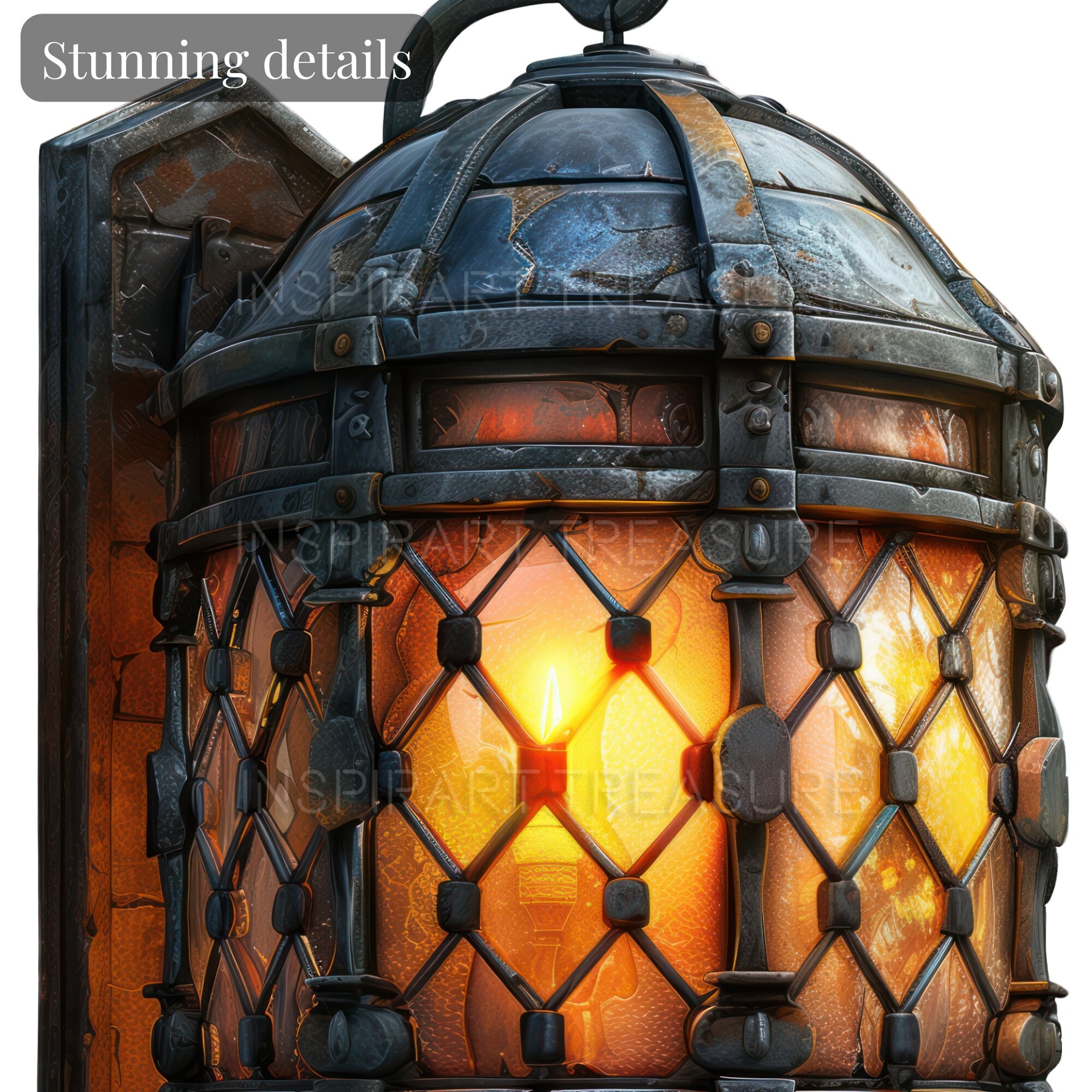 Wall Lamp Clipart Wall Candle Holder Lantern Clipart Artwork Lighting ...
