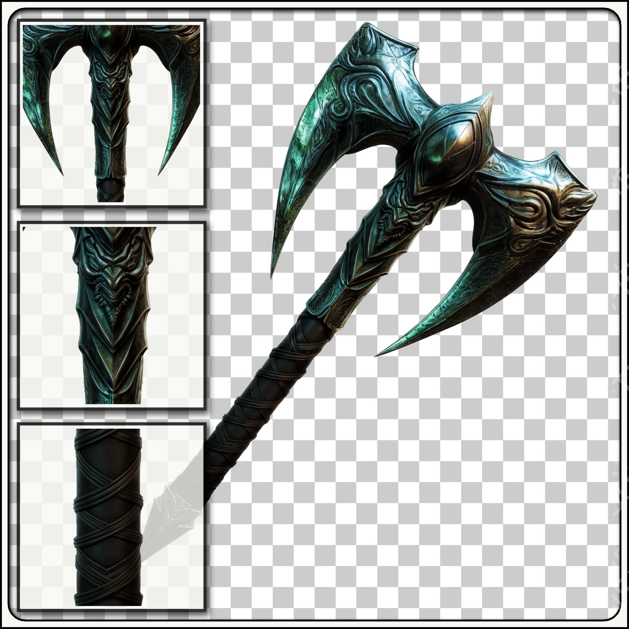 Hydra Knight Armor Set Knight SVG PNG Epic Battle Fantasy Gear Clipart ...