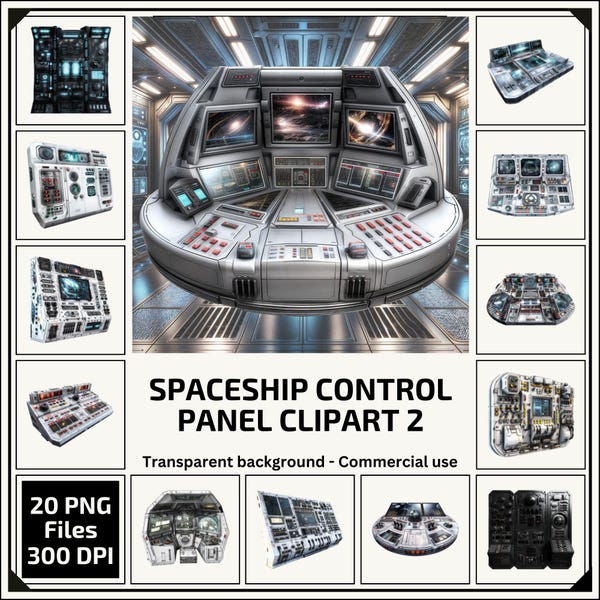 Spaceship Control Panels - Etsy