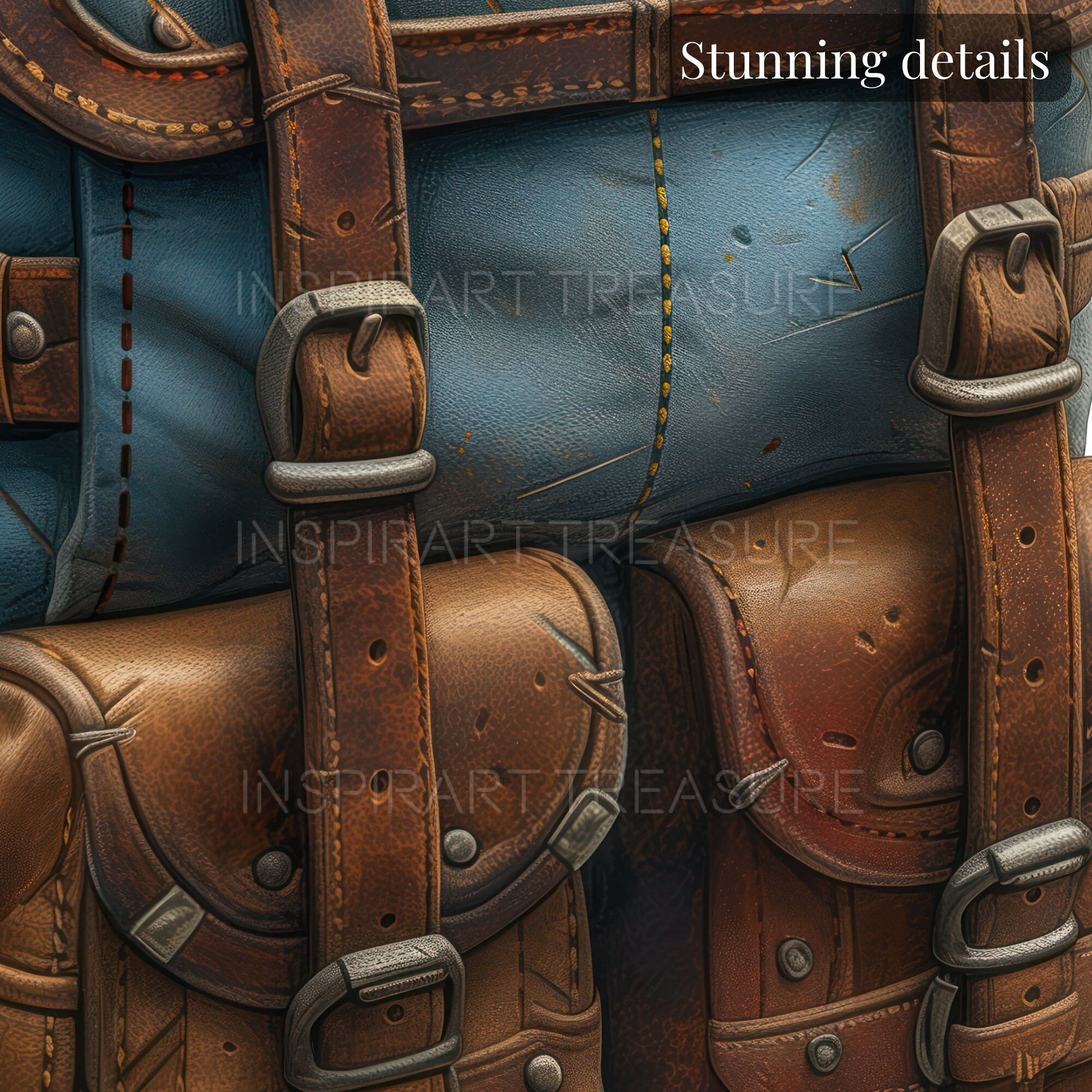 Travel Backpack Clipart, Leather Backpack for Travel Themed Graphic ...