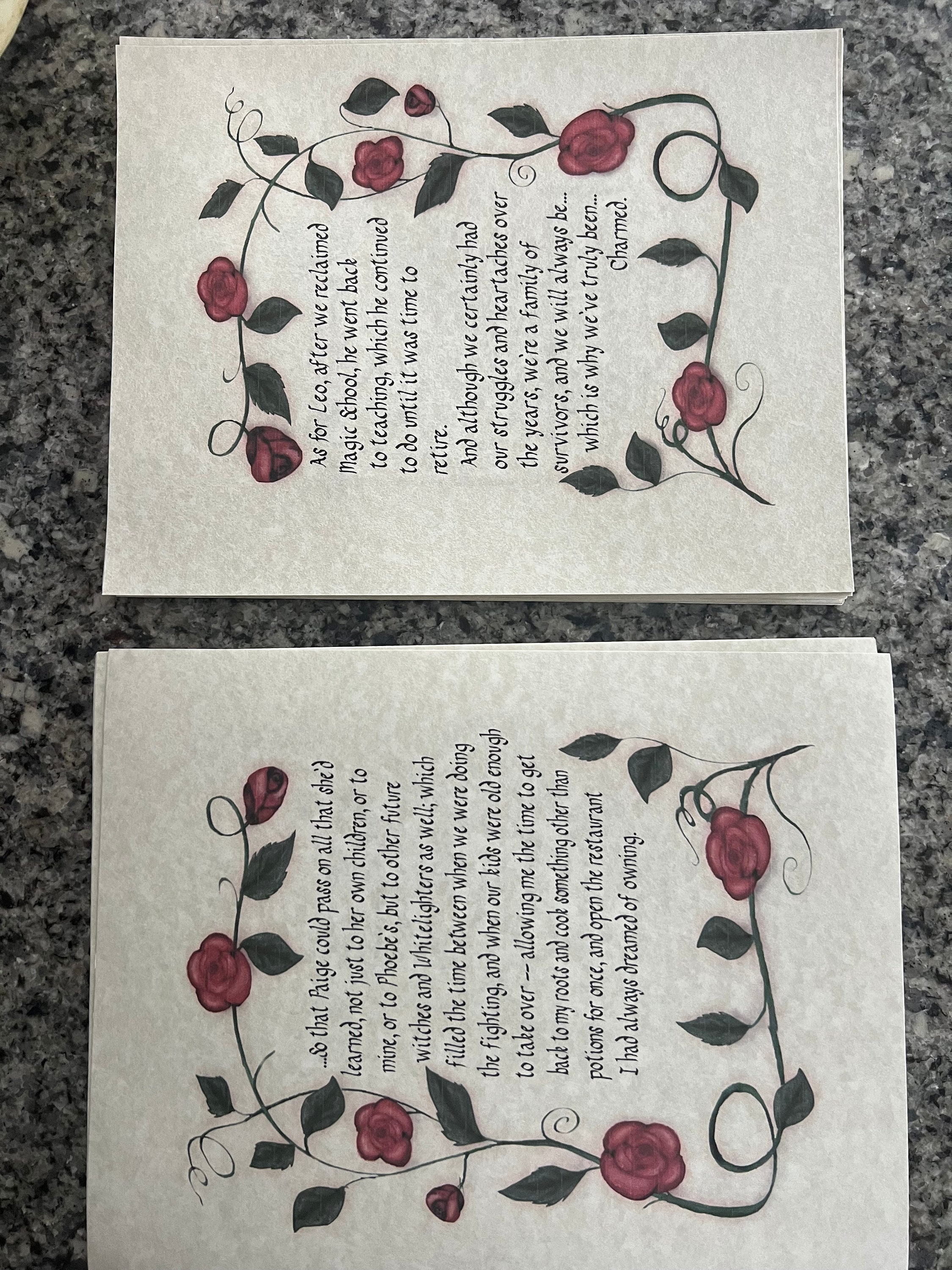 Charmed Book of Shadow Pages Collectors Edition - Etsy