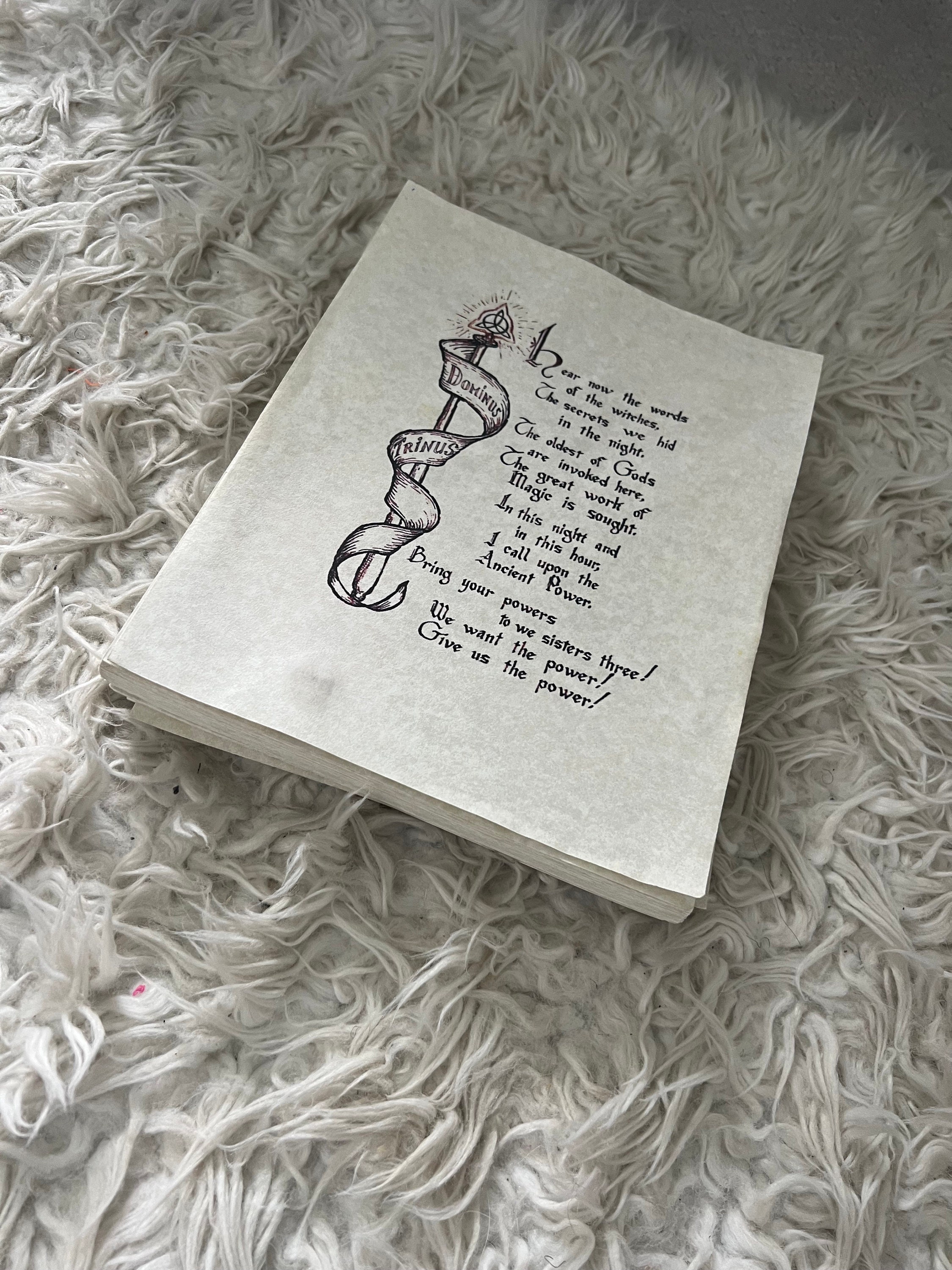 Charmed Book of Shadow Pages Collectors Edition - Etsy