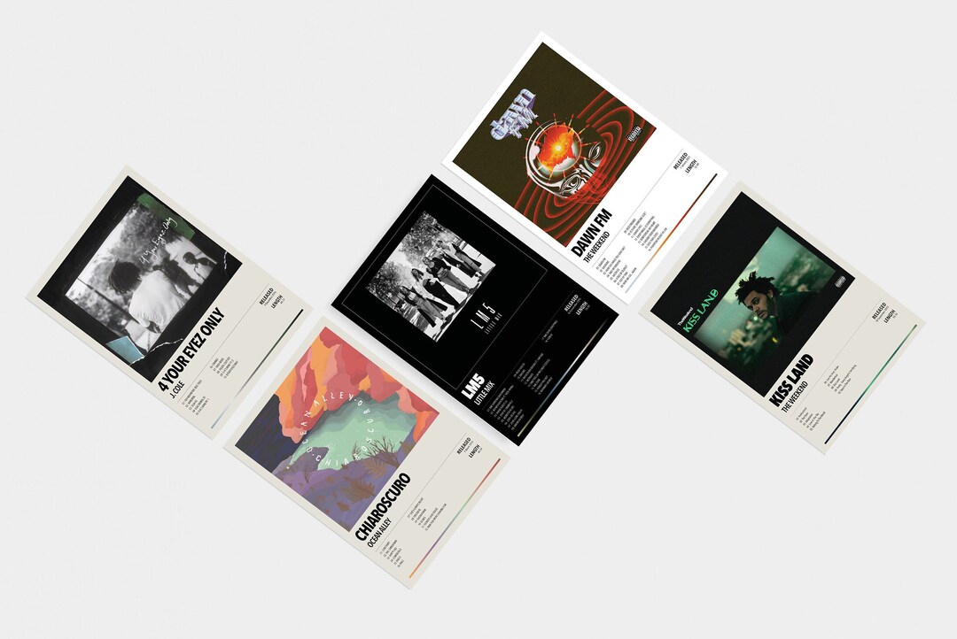 Custom Album Cover / Poster - Etsy