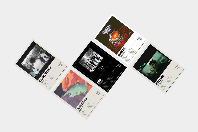 Custom Album Cover / Poster - Etsy