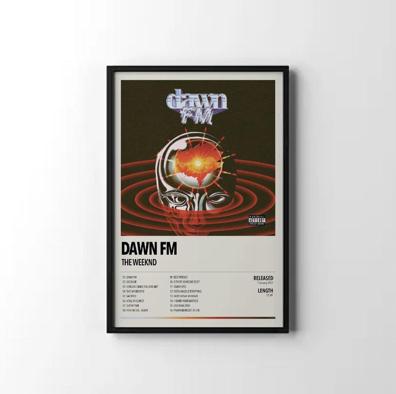 Custom Album Cover / Poster - Etsy