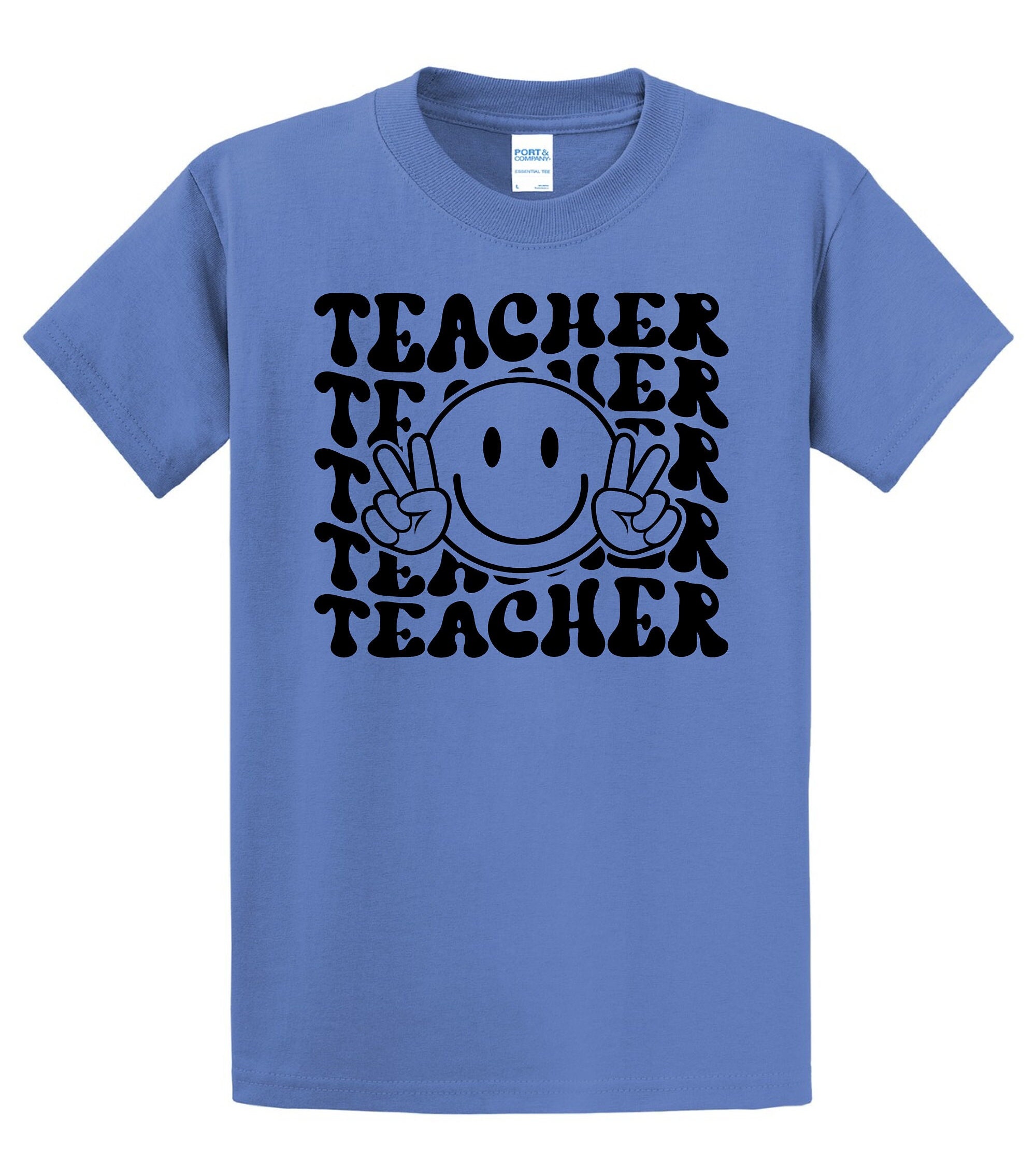 Teacher Smiley Face - Etsy